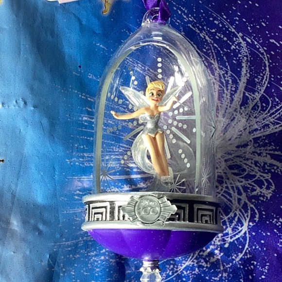 Disney | Holiday | Disney Tinker Bell Holiday Ornament Purple And ...